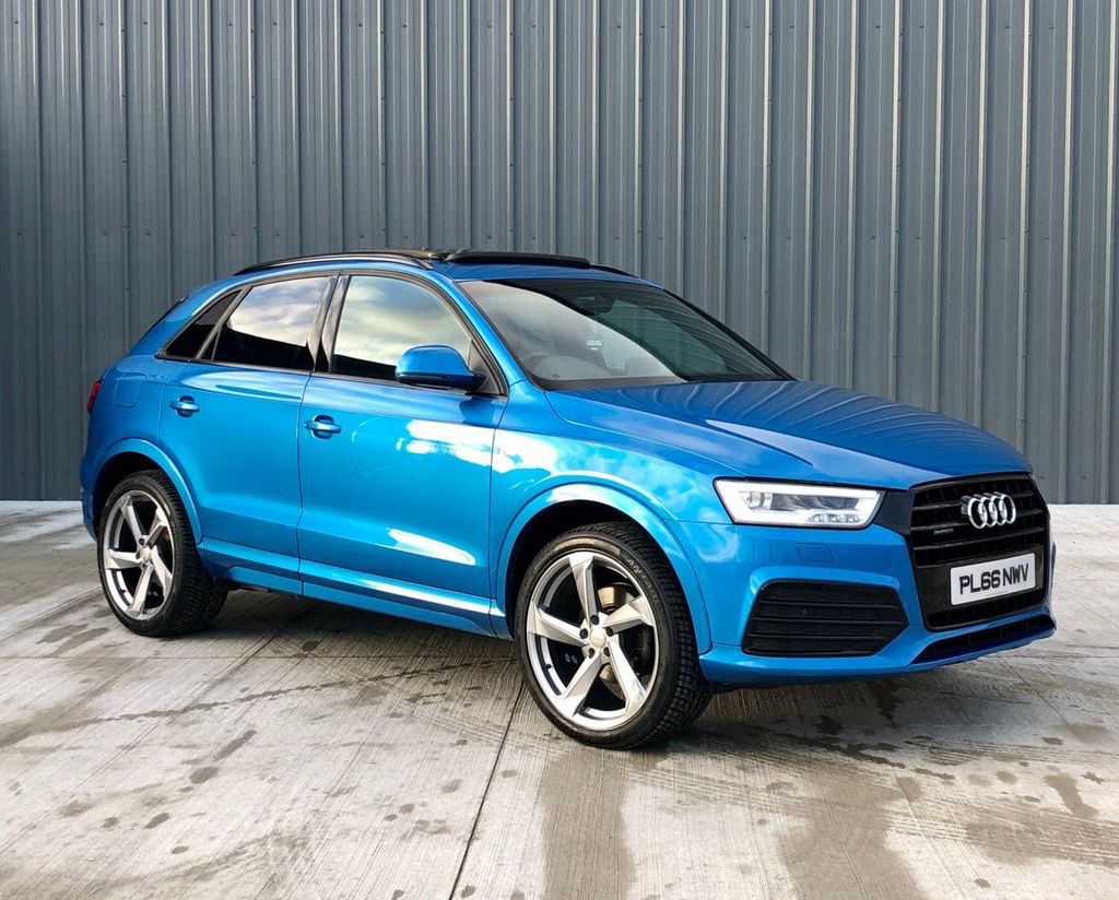 2016 Audi Q3 2.0 TDI QUATTRO S LINE PLUS 2.0 Diesel - Blue £16250 - MC ...
